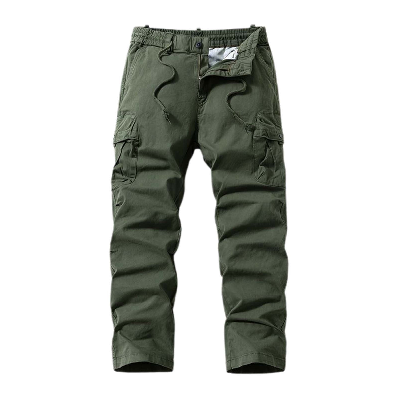 Men's Cargo Pants Stretch Comfortable Utility Work Pants with Durable ...