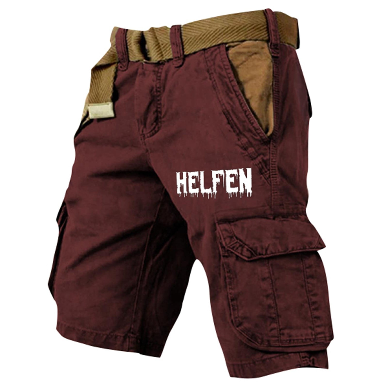 Men's Cargo Pants Summer Casual Style Digital Print Outdoor Relaxed Fit ...