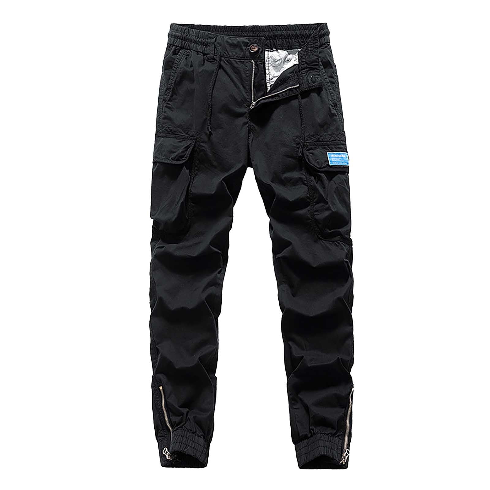 Men's Cargo Pants Work Clothes for Men Construction Men's Work Pants ...