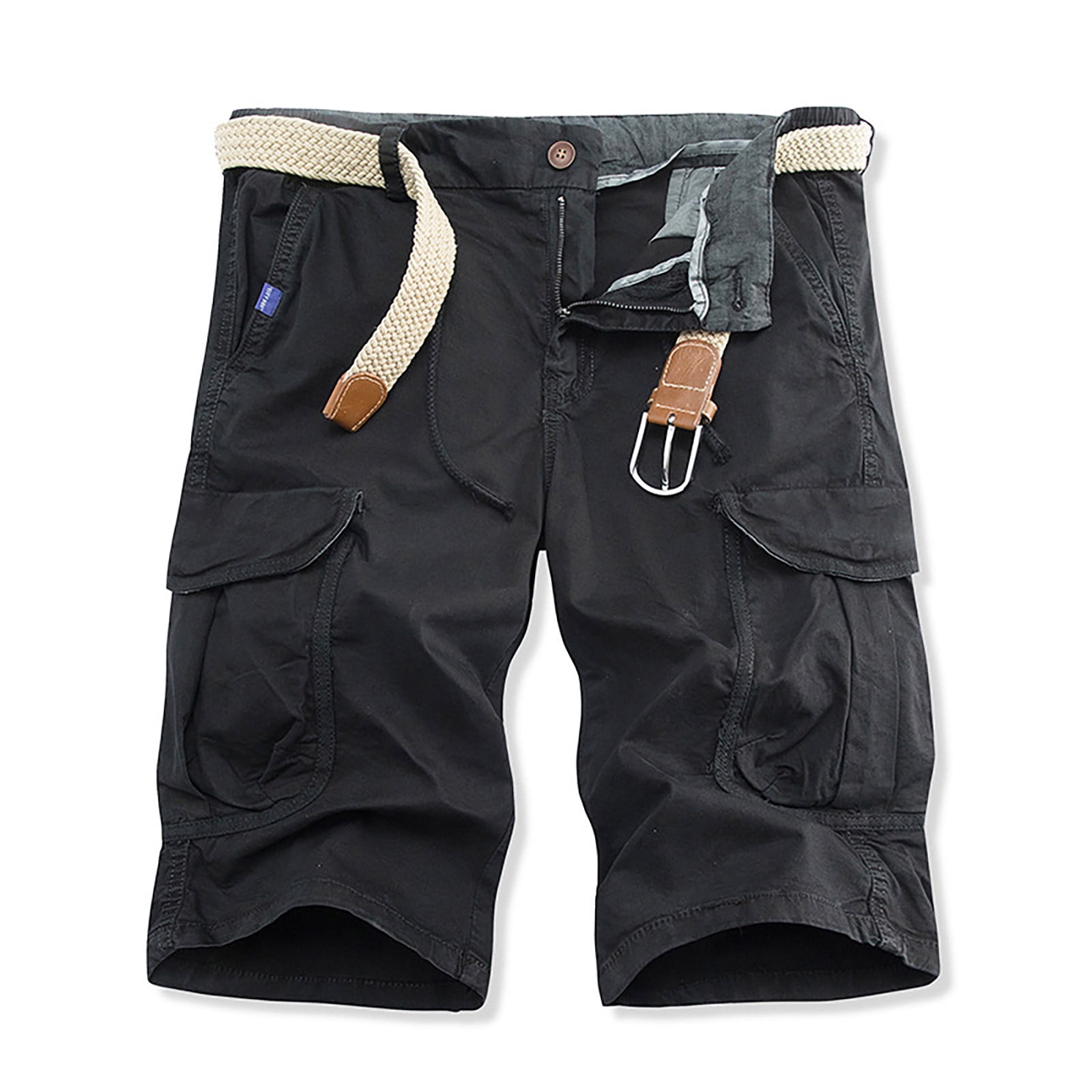 Men's Cargo Shorts, Men's Cargo Shorts, Casual Work Shorts with Pockets ...