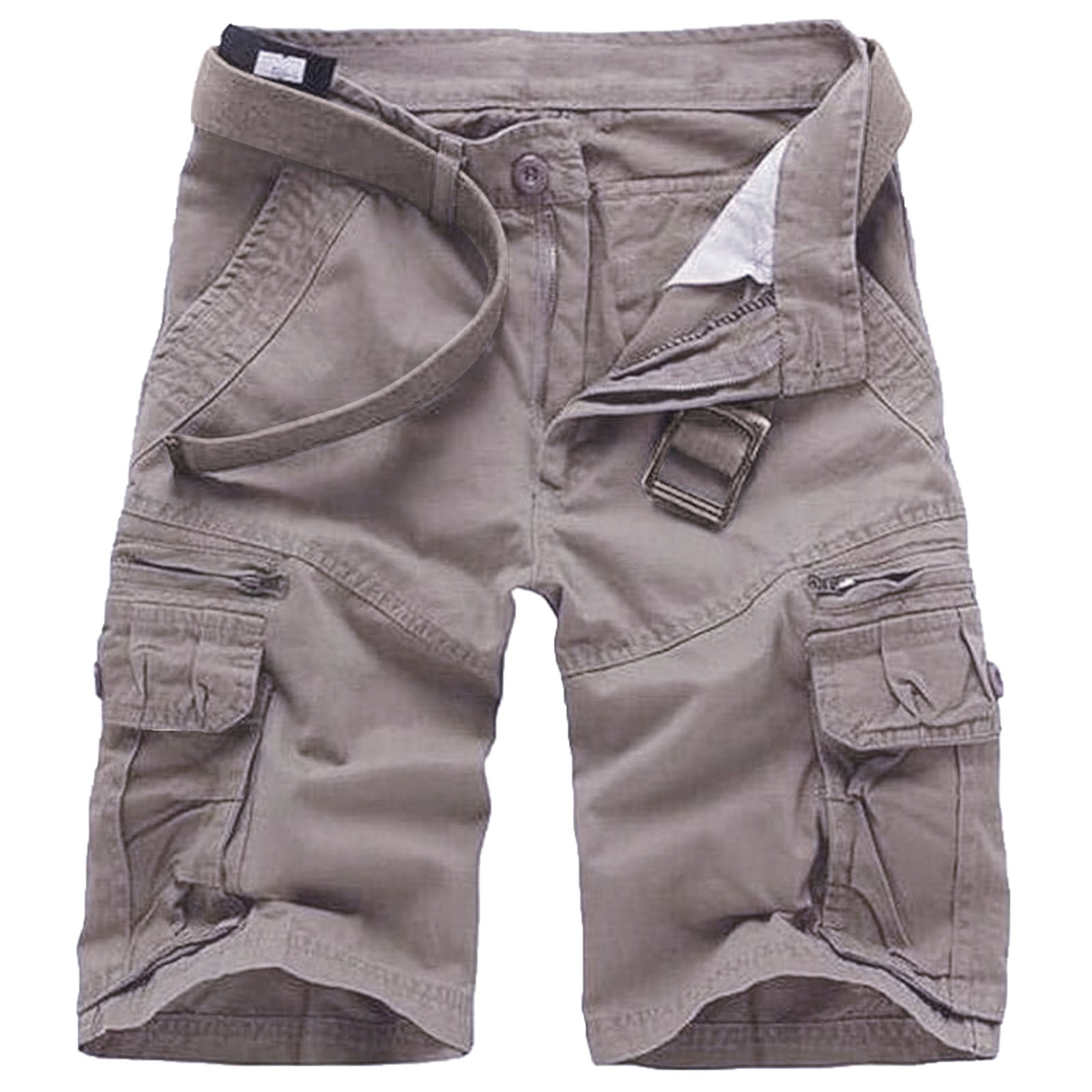 Men's Cargo Shorts Relaxed Fit, Cotton Twill Work Shorts, Outdoor ...