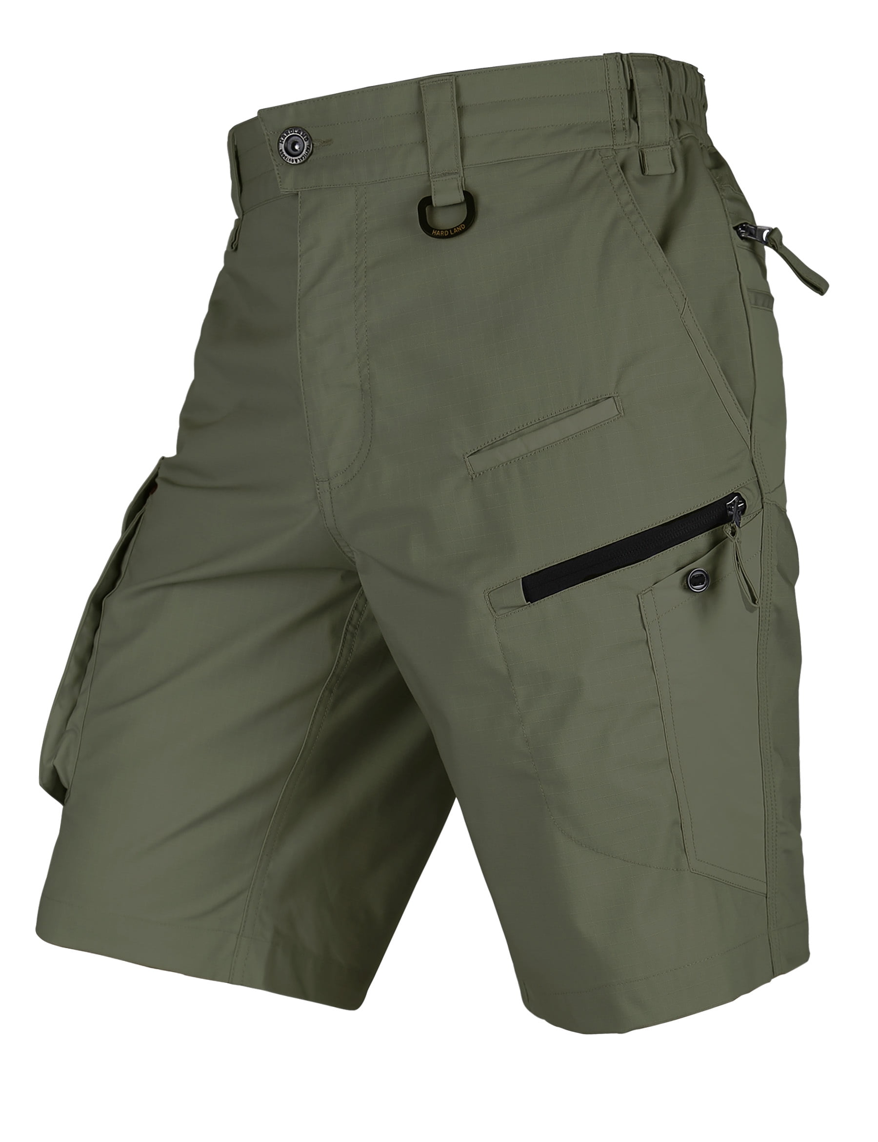 Men's Cargo Shorts Stretch Waist Lightweight Work Shorts Ripstop ...