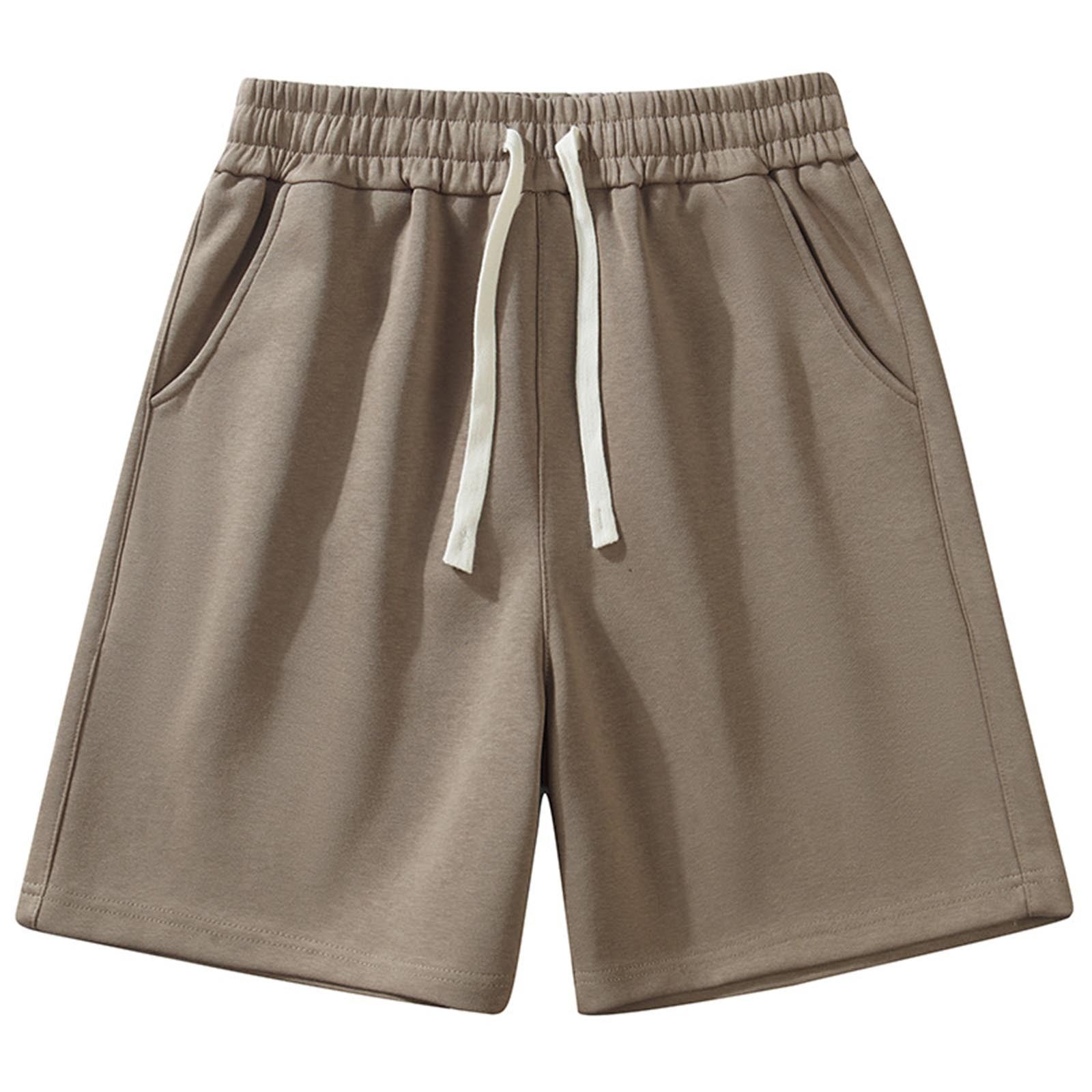 Men's Cargo Shorts for Work, Men's Athletic Shorts, Loose Fit Capri ...
