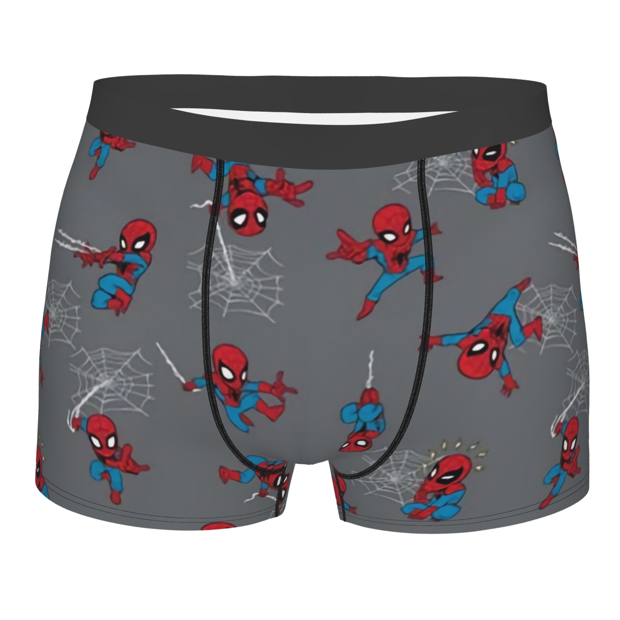 Men's Cartoon Spider-Man Boxer Briefs Funny Boxer Shorts Hilarious Gag ...