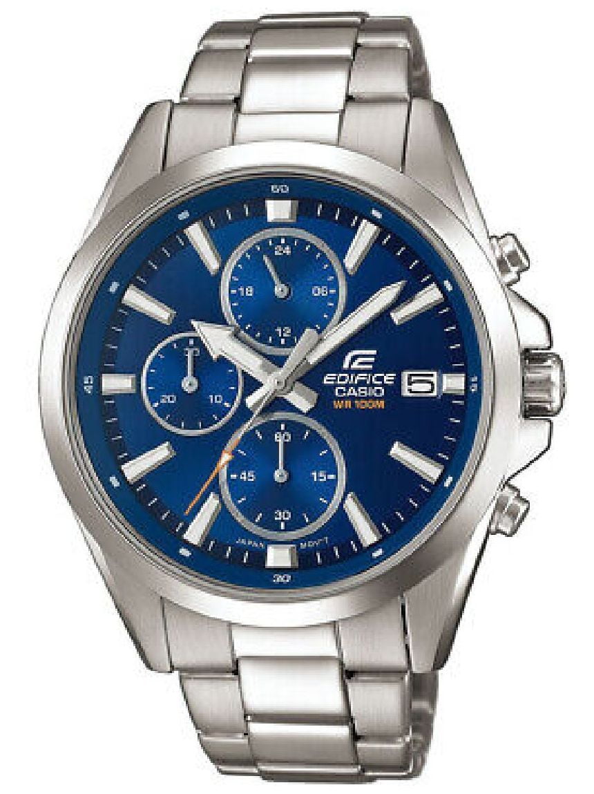 Men's Casio Edifice Stainless Steel Chronograph Watch EFV560D-2AV ...
