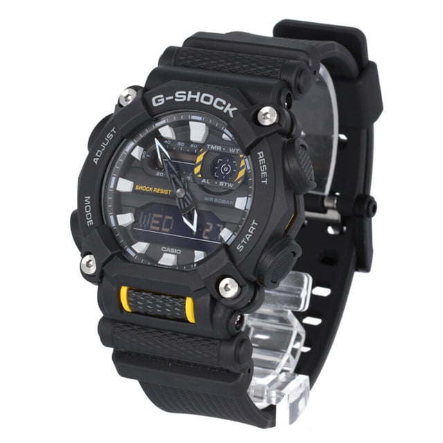 Casio G-Shock Men's GA-900-1A Military Style Digital Analog Black Watch ...
