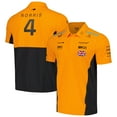 Men's Castore Lando Norris Orange McLaren F1 Team 2024 Driver Polo ...