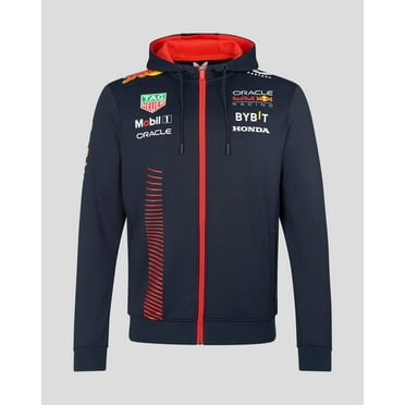 Unisex Castore Navy Red Bull Racing 2023 Team Softshell Raglan Full-Zip ...