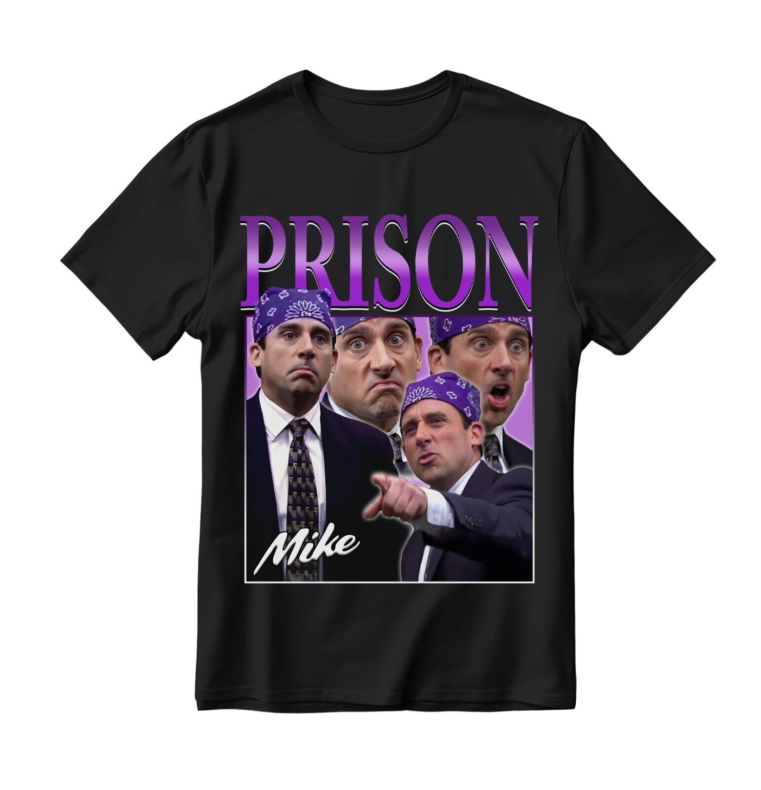 Men's Casual Cotton T-Shirt - Michael Scott Print from The Office TV ...