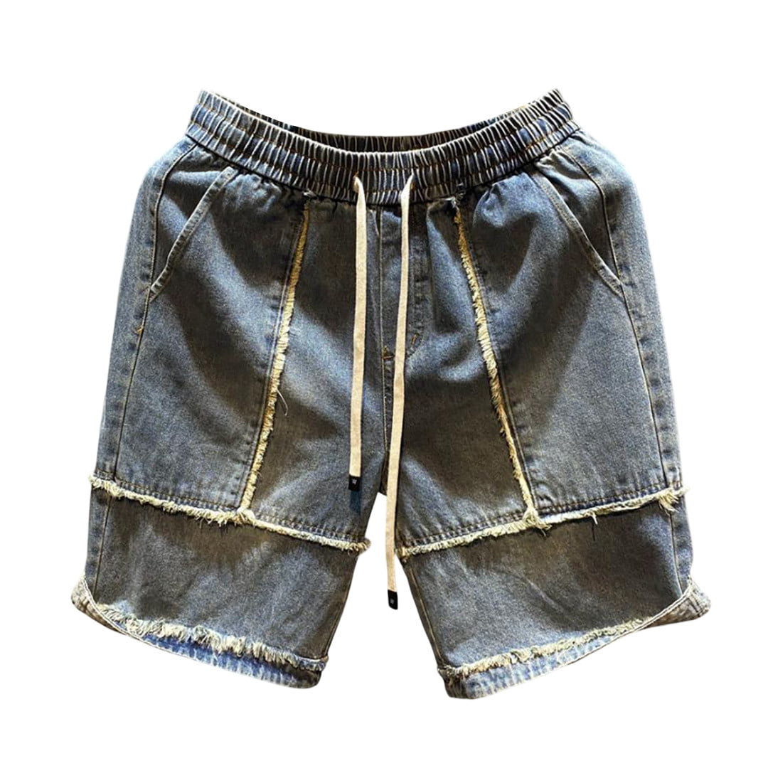Men's Casual Denim Shorts Stylish Jean Cutoffs with Distressed and ...