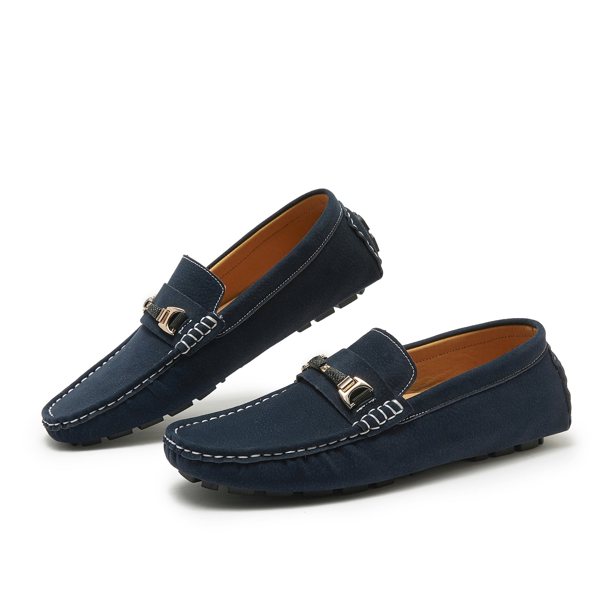 Men's Casual Loafers Slip On Leather Shoes Comfortable Lightweight ...