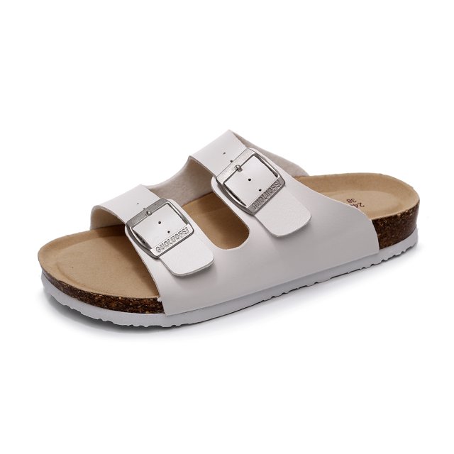Men's Casual Open Toe Slip On Strap Slides, Unisex Outdoor Non-slip ...