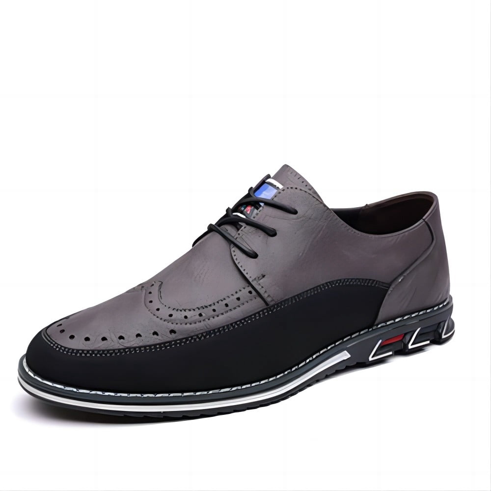 Men's Casual Oxford Business Fashion Leather Shoes Walking Comfortable ...
