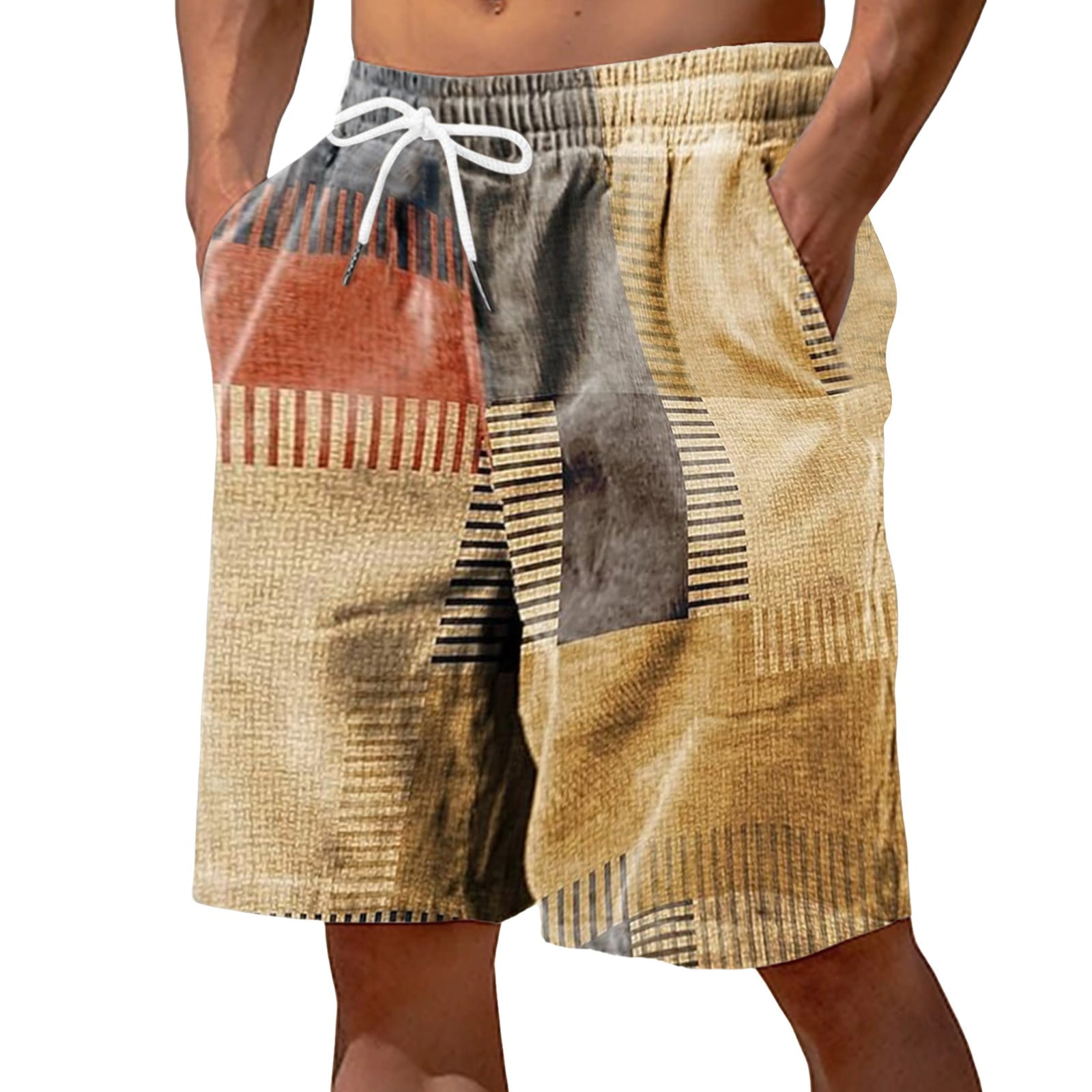 Men's Casual Shorts,Men Summer Beach Shorts Men Fashion Sports Shorts ...