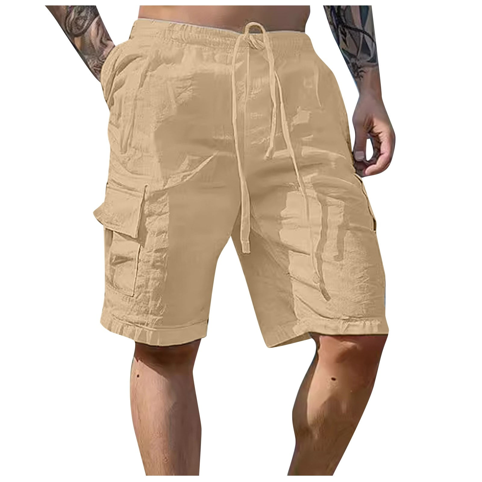 Men's Casual Shorts Workout Athletic Shorts with Pockets Work Casual ...