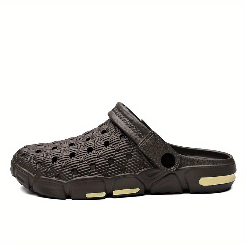 Men's Casual Slip On Outdoor Lightweight Clogs, Non-slip Out Beach ...