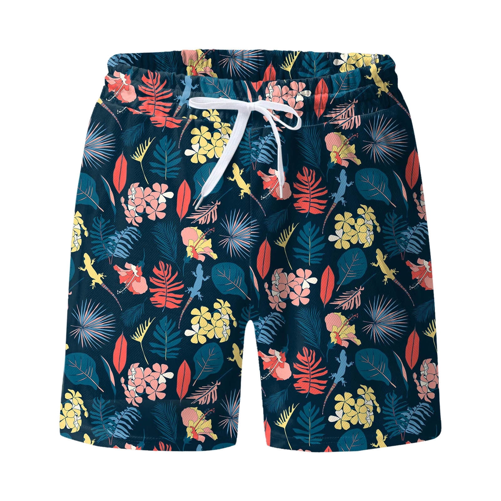 Men's Casual Swimming Trunks Spring Summer Printed Sports Pockets ...