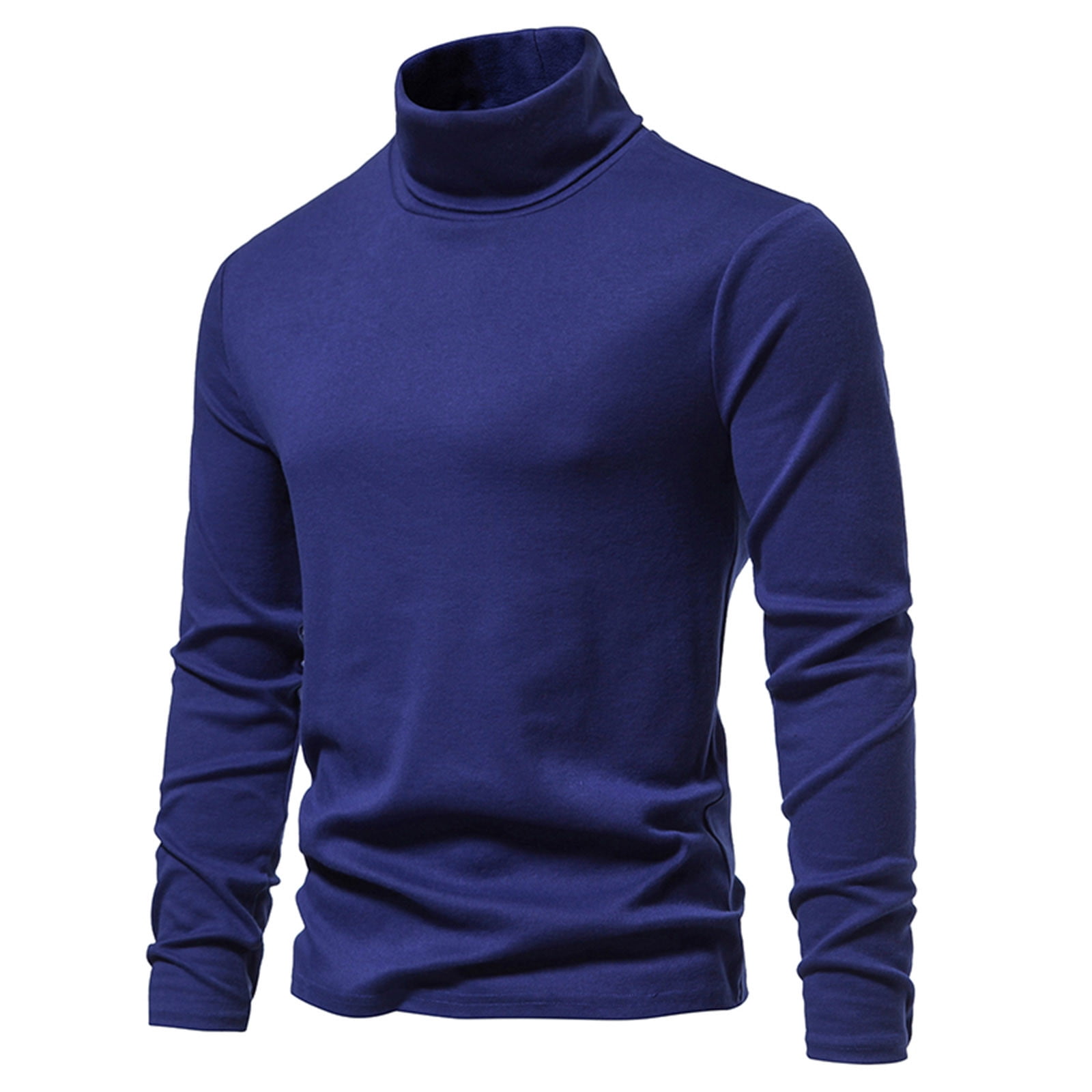 Men's Casual Turtleneck Slim Fit Basic Tops Lightweight Pullover ...