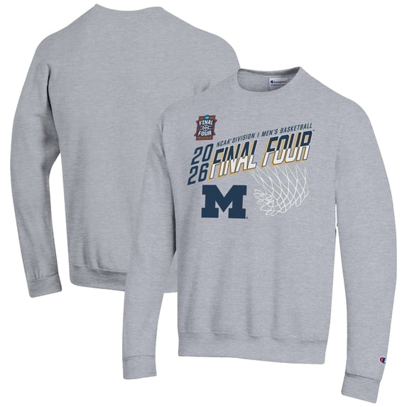 Men's Champion Gray Michigan Wolverines 2026 NCAA Men's Basketball ...