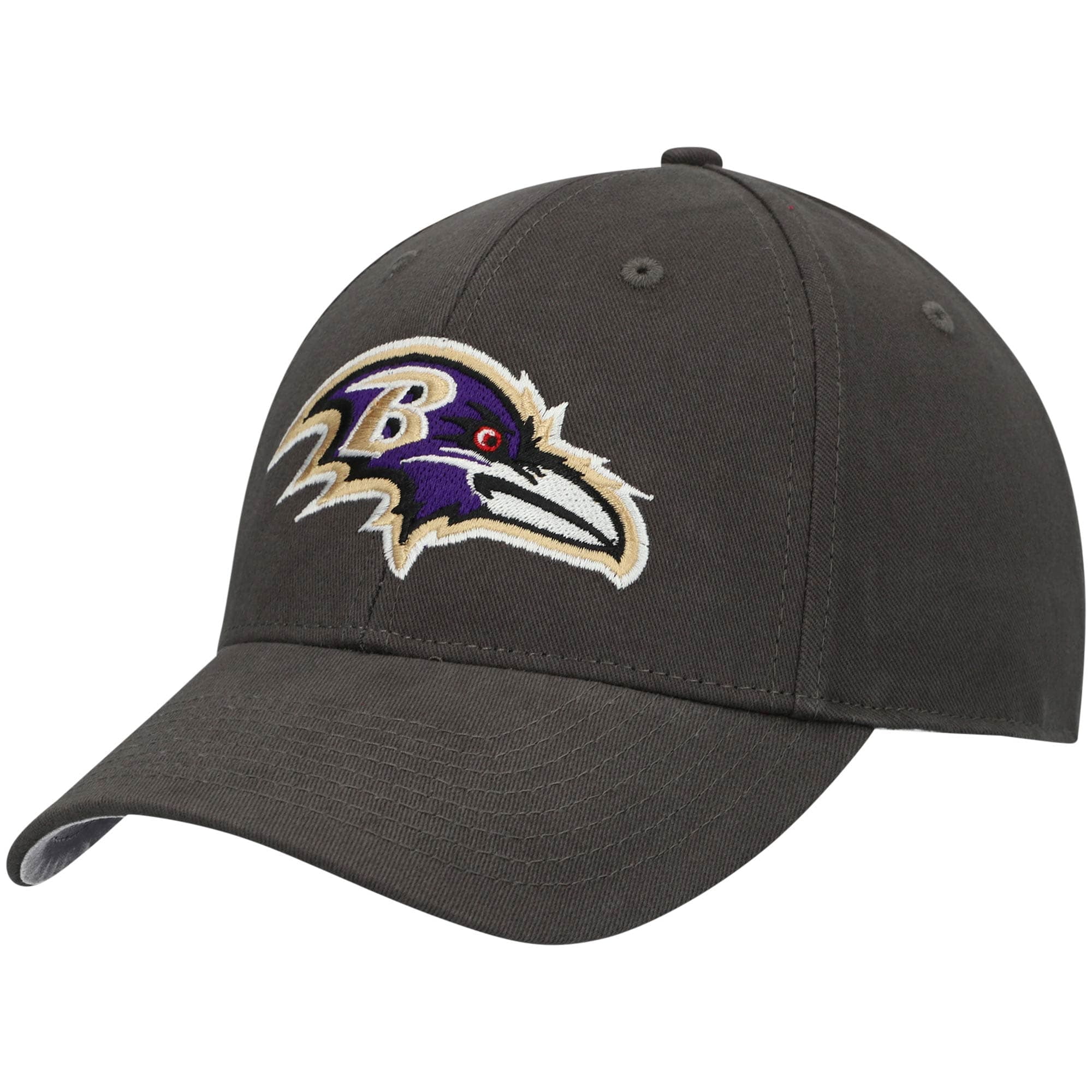 Men's Charcoal Baltimore Ravens Team Adjustable Hat - OSFA - Walmart.com