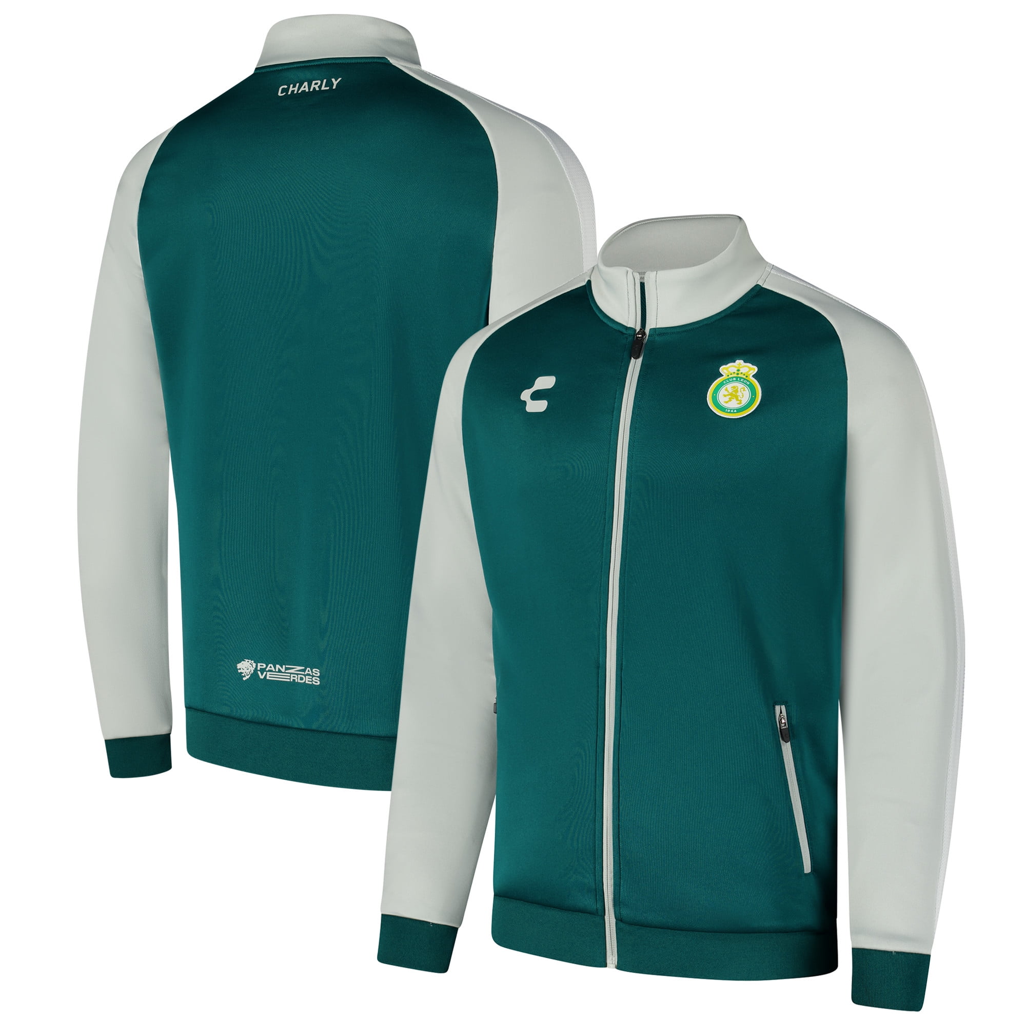 Men's Charly Green Club Leon 2024/25 Full-Zip Jacket - Walmart.com