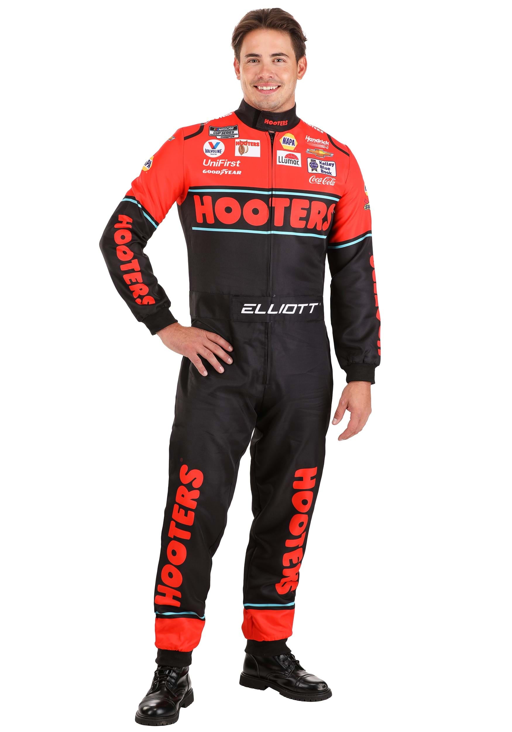 Men's Chase Elliott Hooters Uniform NASCAR Costume - Walmart.com