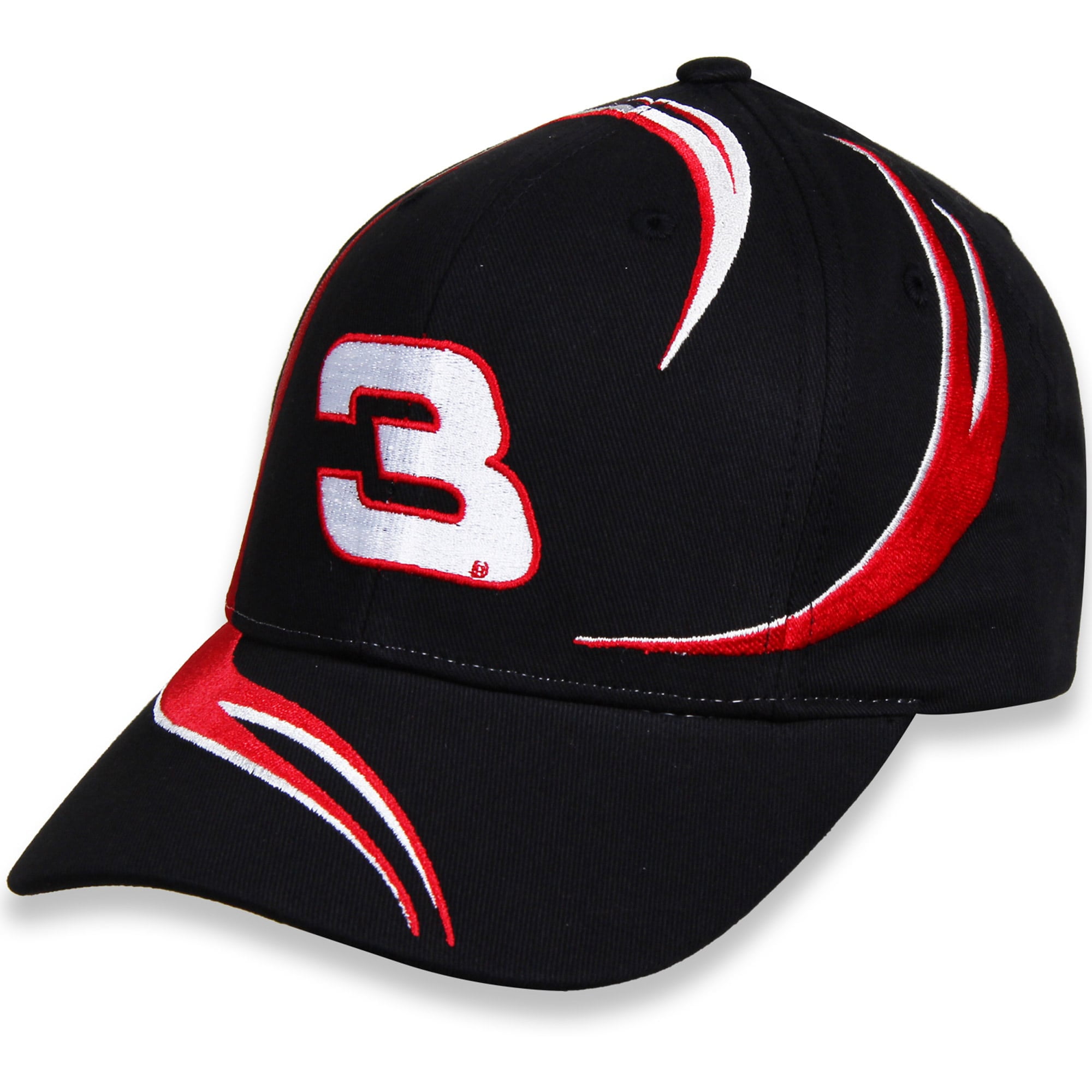 Men's Checkered Flag Black/Red Dale Earnhardt Goodwrench Swirl ...