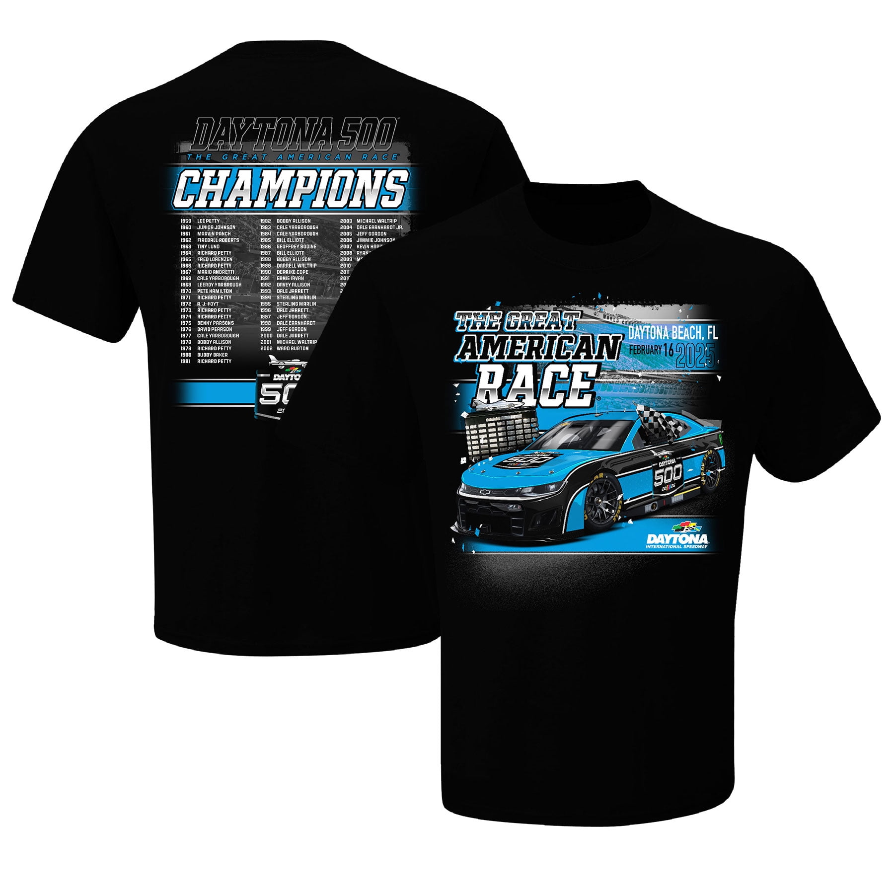 Men's Checkered Flag Sports Black Daytona International Speedway 2025 ...