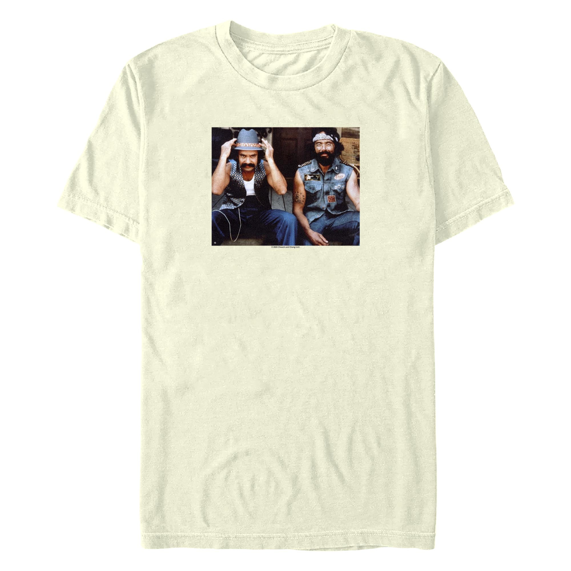 Men's Cheech & Chong Hang Out Photo Graphic T-Shirt - Walmart.com