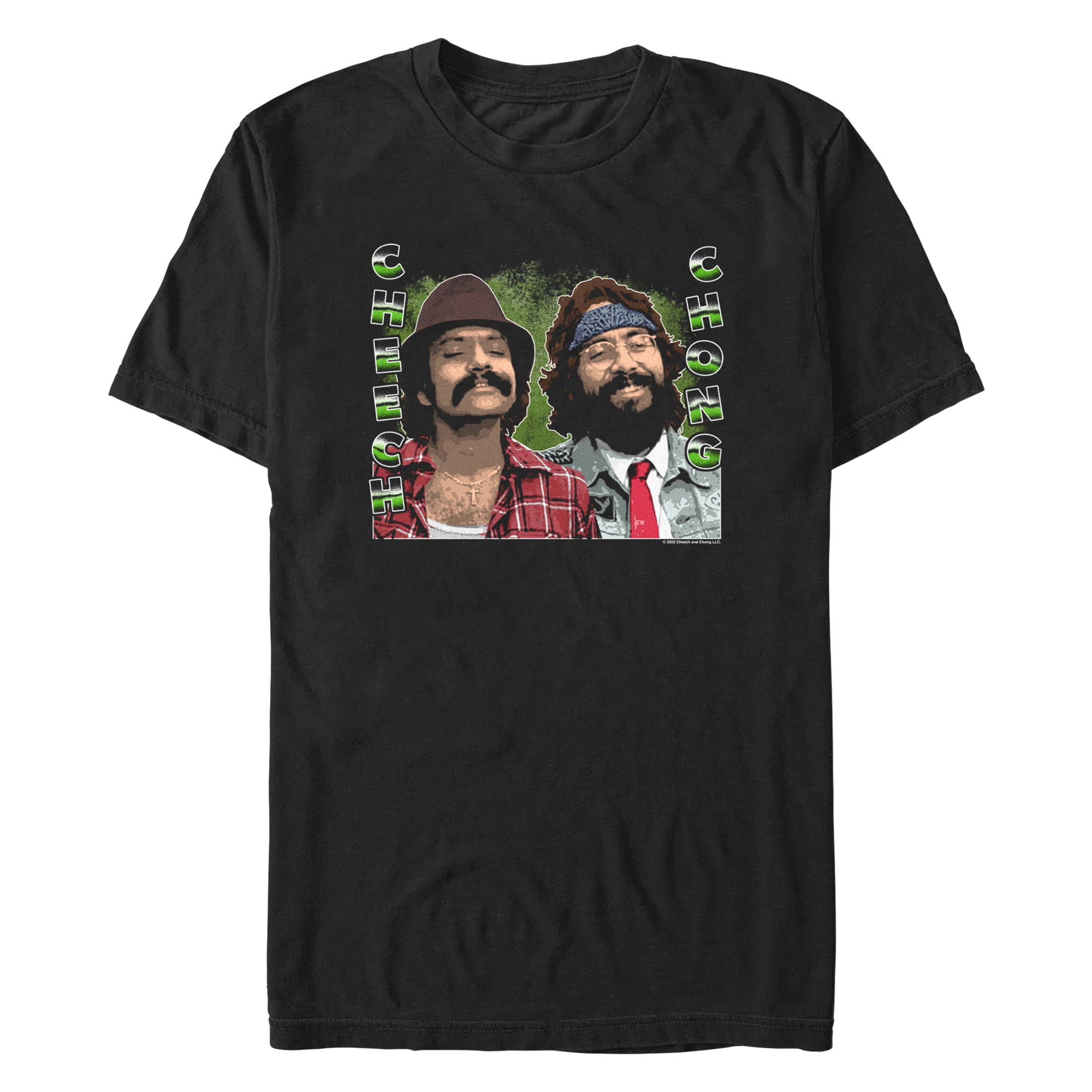 Men's Cheech & Chong Retro Photo Graphic T-Shirt - Walmart.com