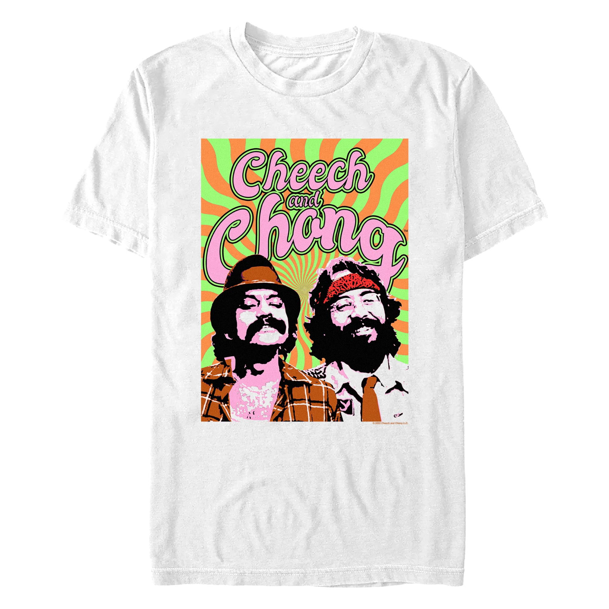 Men's Cheech & Chong Trippy Duo Graphic T-Shirt - Walmart.com