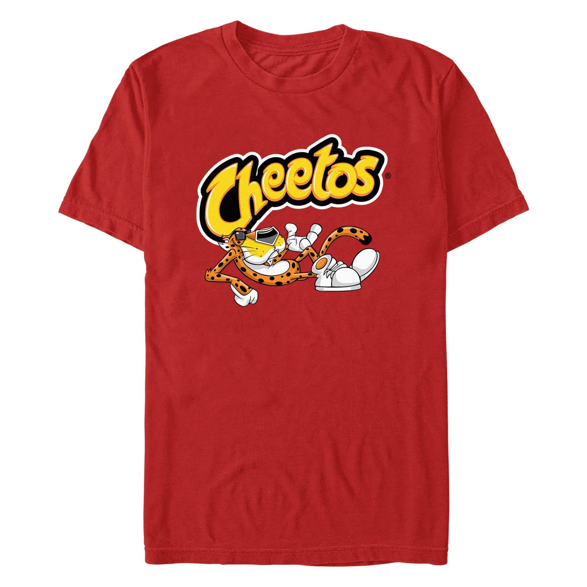 Men's Cheetos Reclined Logo Graphic T-Shirt - Walmart.com