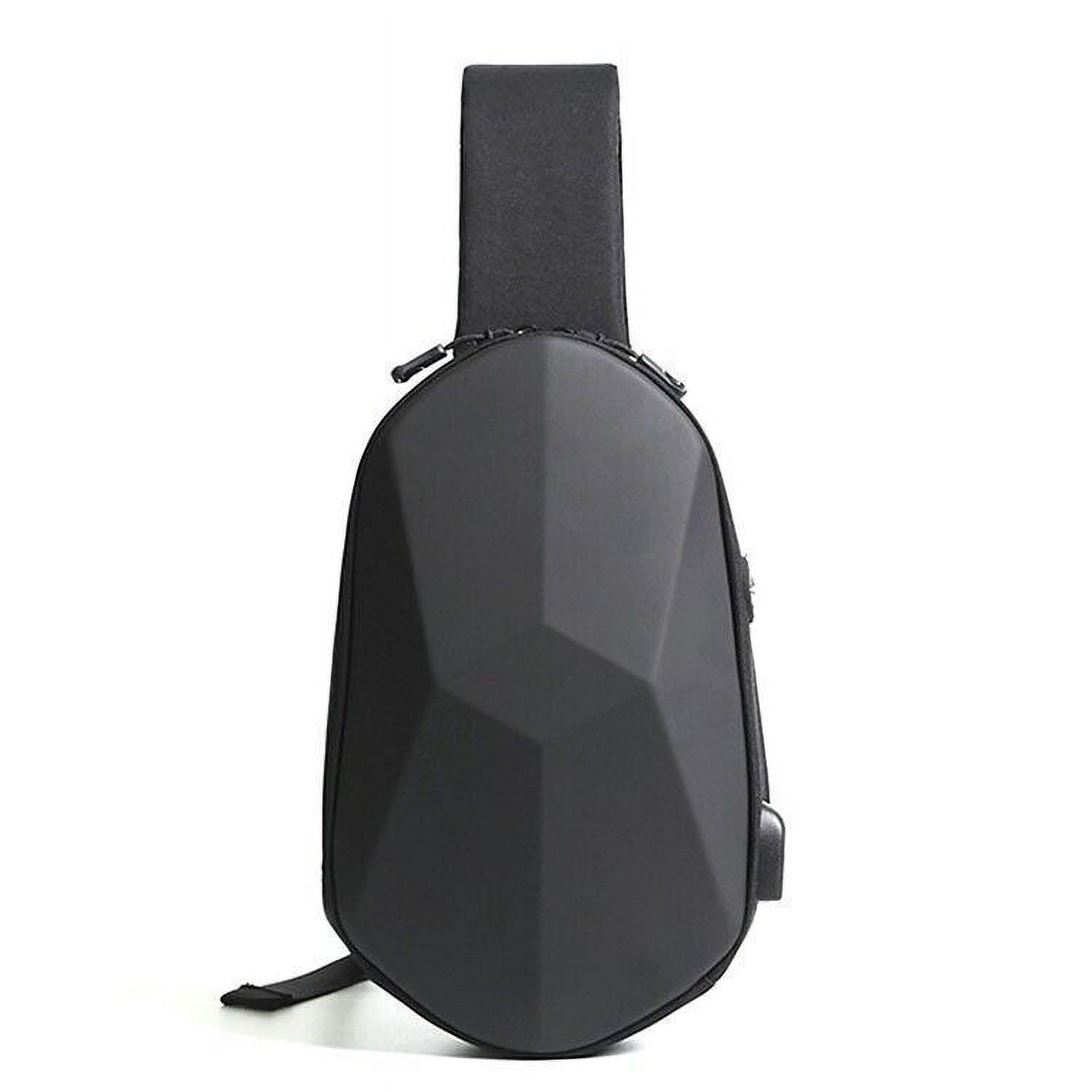 Men's Chest Sling Packs Shoulder Cross Body Bag Satchel Black - Walmart.com