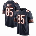 Men's Chicago Kmet 85 Navy Stitched Player Game T-Shirts, Sports Top ...