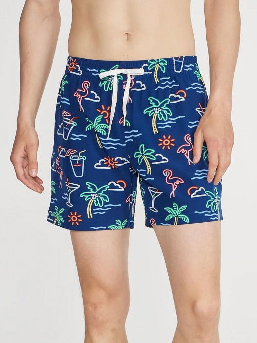 Men's Chubbies 5.5-inch Swim Trunks Color: Navy Size: M 5 INCH ...