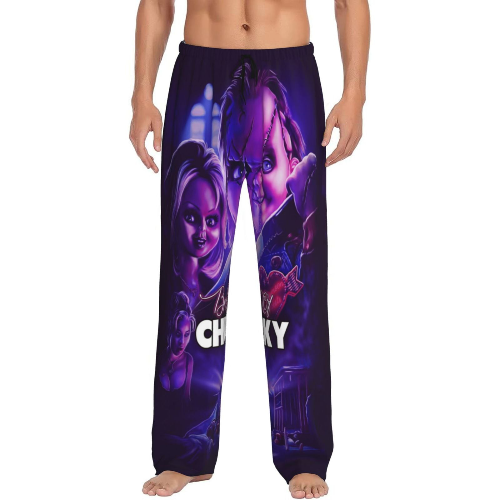 Men's Chucky Doll Pajama Pants Lounge Sleepwear PJ Bottoms with ...