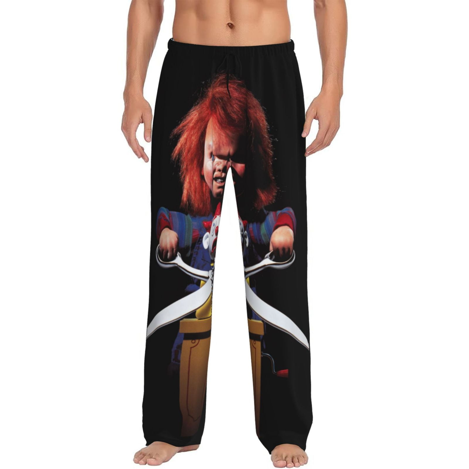 Men's Chucky Doll Pajama Pants Lounge Sleepwear PJ Bottoms with ...