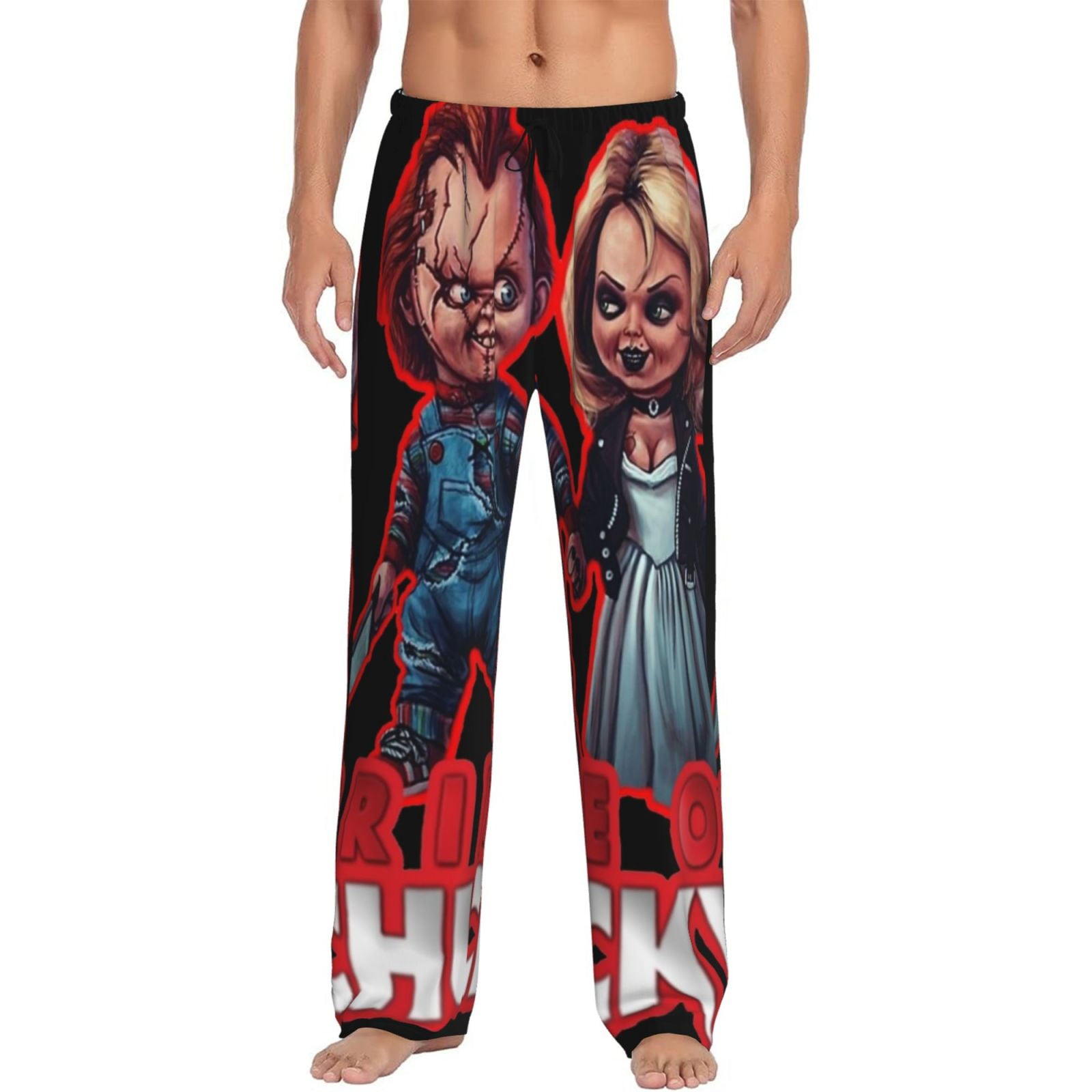 Men's Chucky Doll Pajama Pants Lounge Sleepwear PJ Bottoms with ...