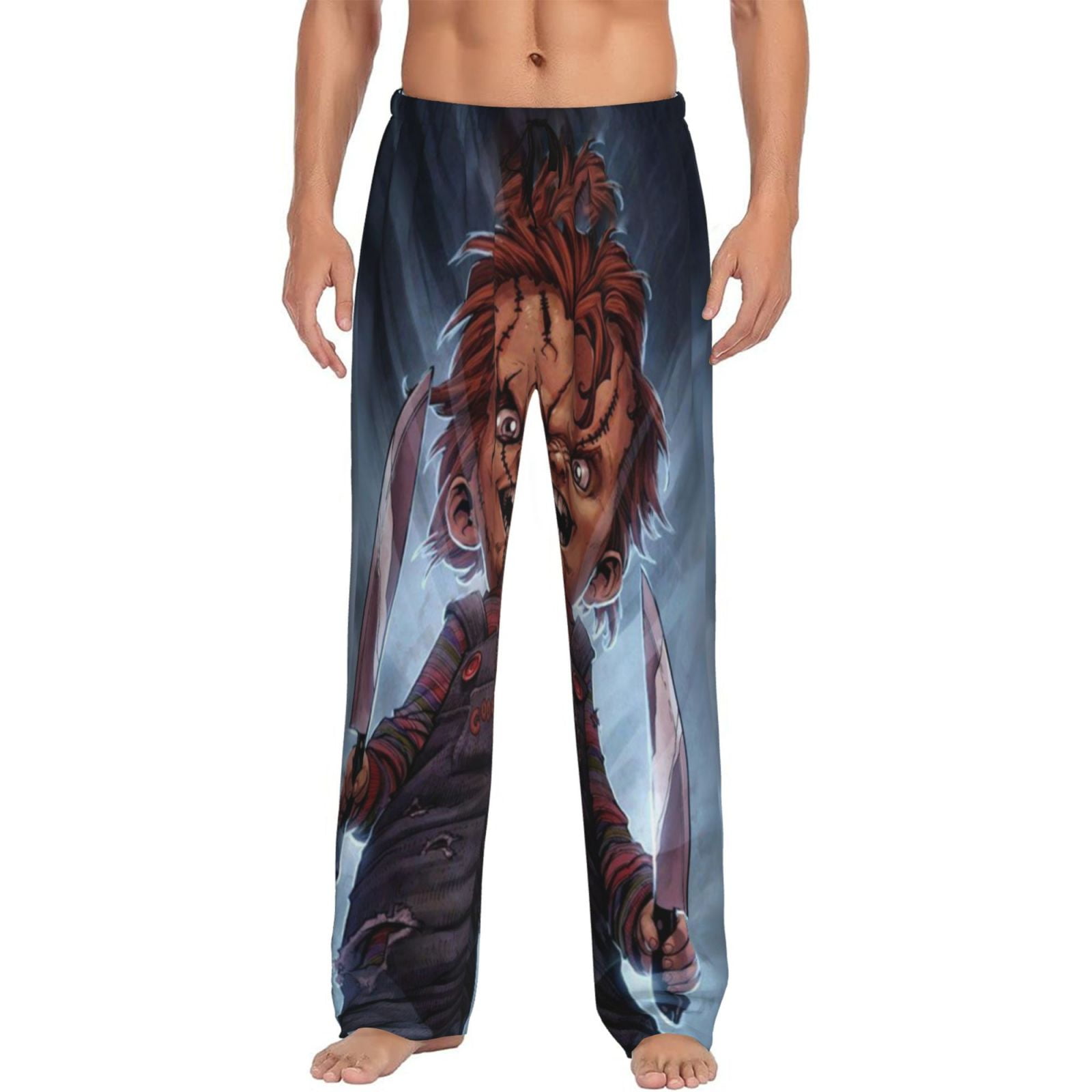 Men's Chucky Doll Pajama Pants Lounge Sleepwear PJ Bottoms with ...