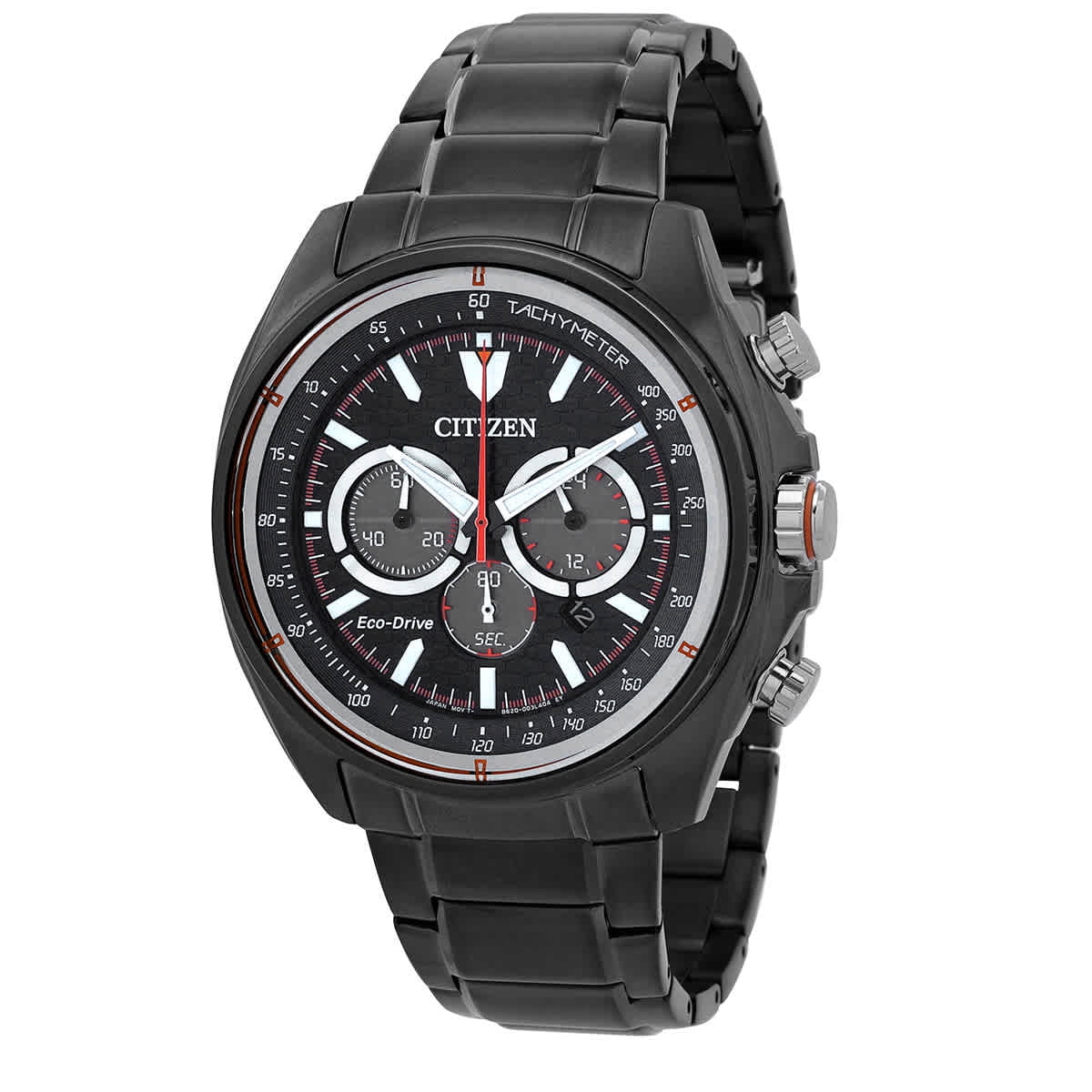 Citizen Racer Chronograph Eco-Drive Black Dial Men's Watch CA4567-82H ...