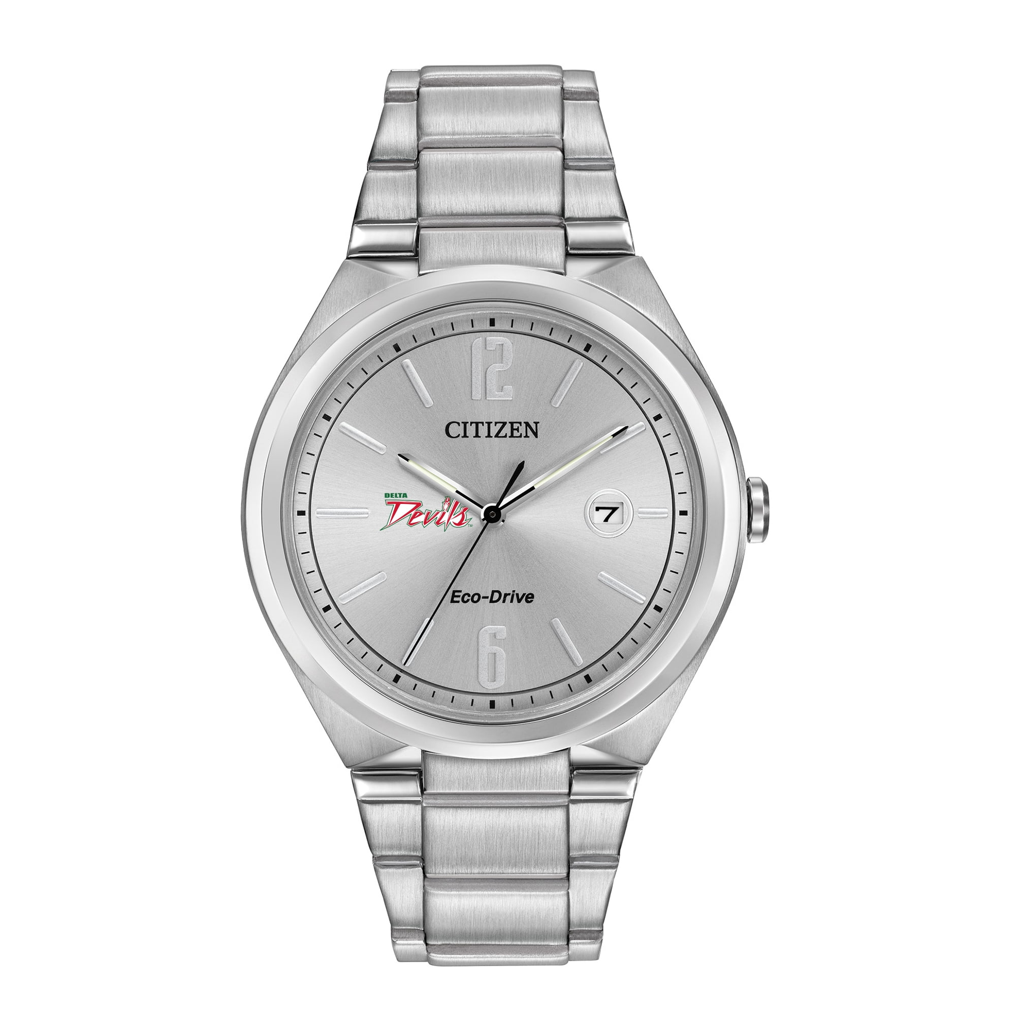 Men's Citizen Watch Silver Mississippi Valley State Delta Devils ...