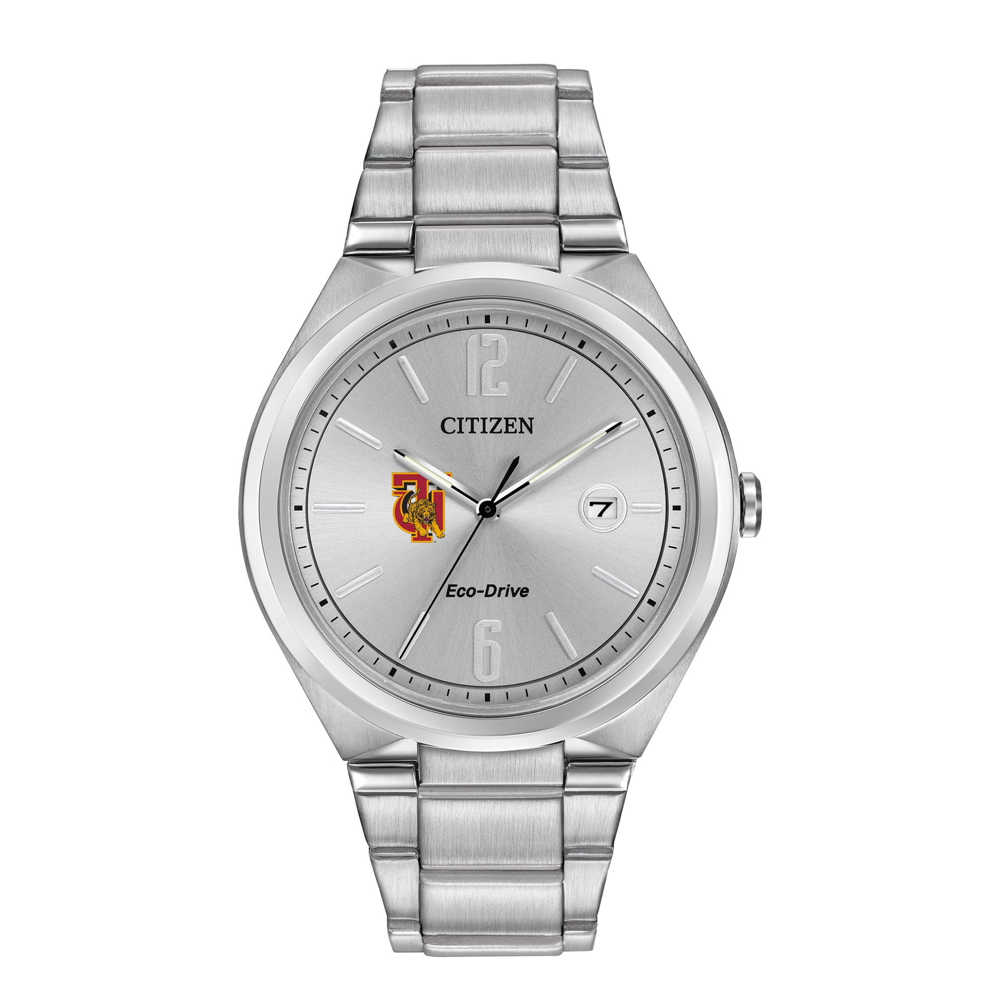 Men's Citizen Watch Silver Tuskegee Golden Tigers Citizen Eco-Drive ...