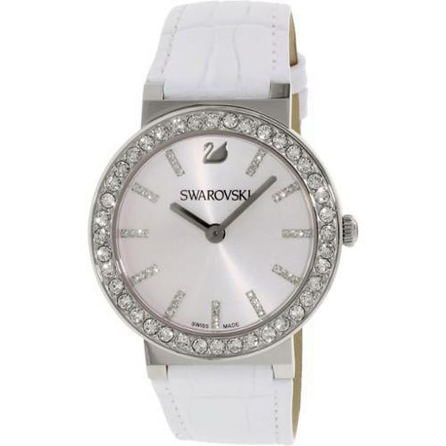 Men's Citra 1185826 White Leather Swiss Quartz Watch - Walmart.com