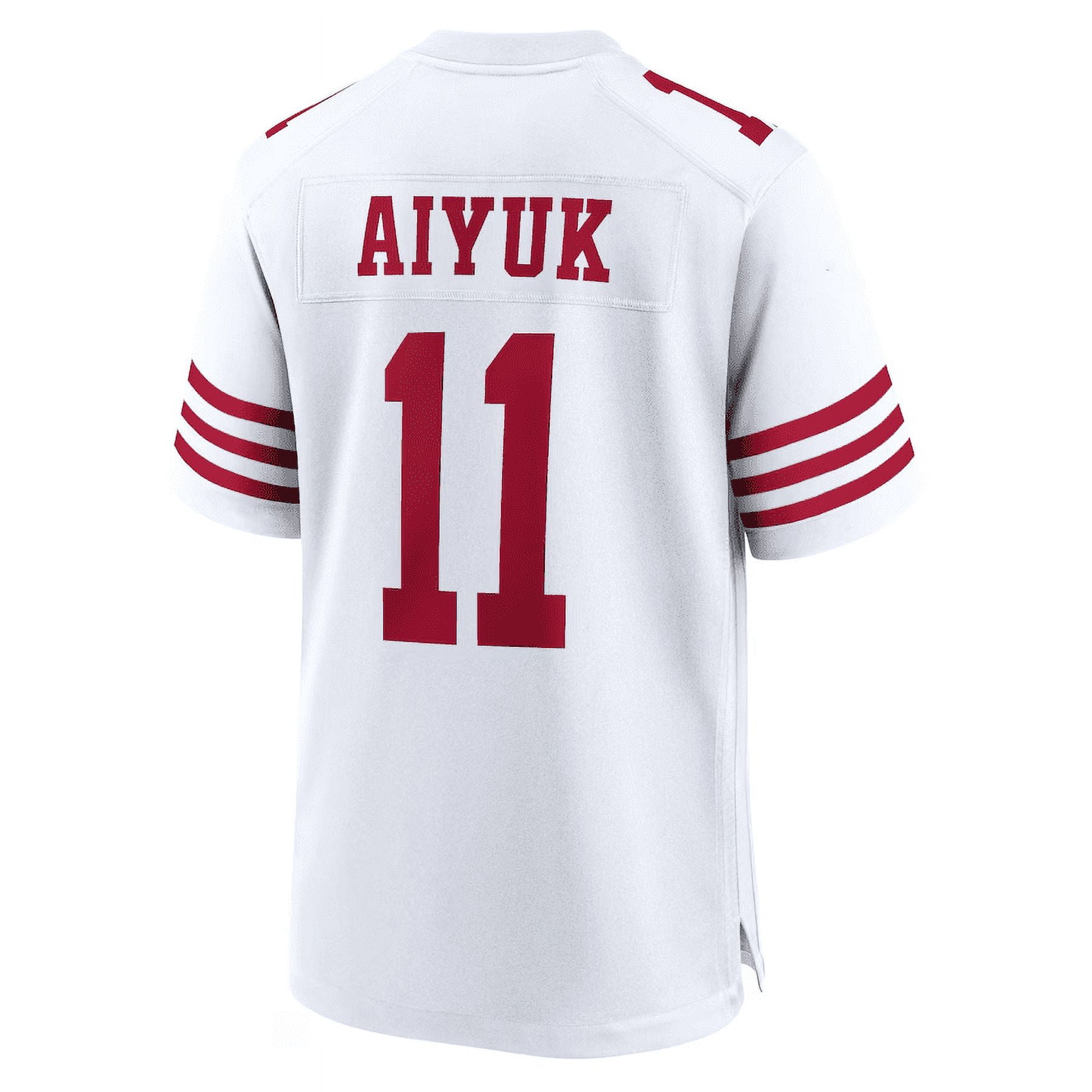 Men's Classic 49ers Brandon Aiyuk#11 Players Jersey Football Team Logo ...
