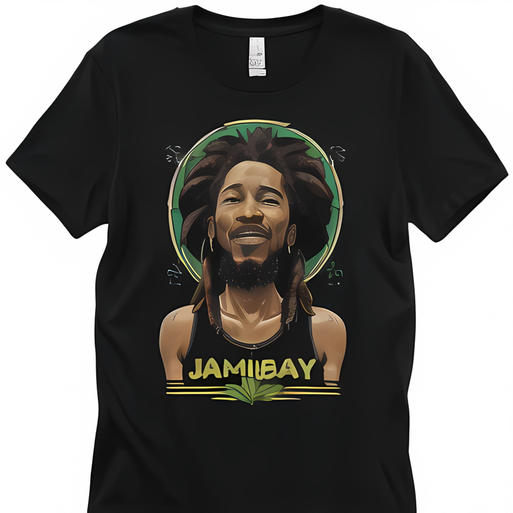 Men's Classic Cartoon T-Shirt with 'quume lomik' Text in Golden LetTeers Retro Video Game Style ...