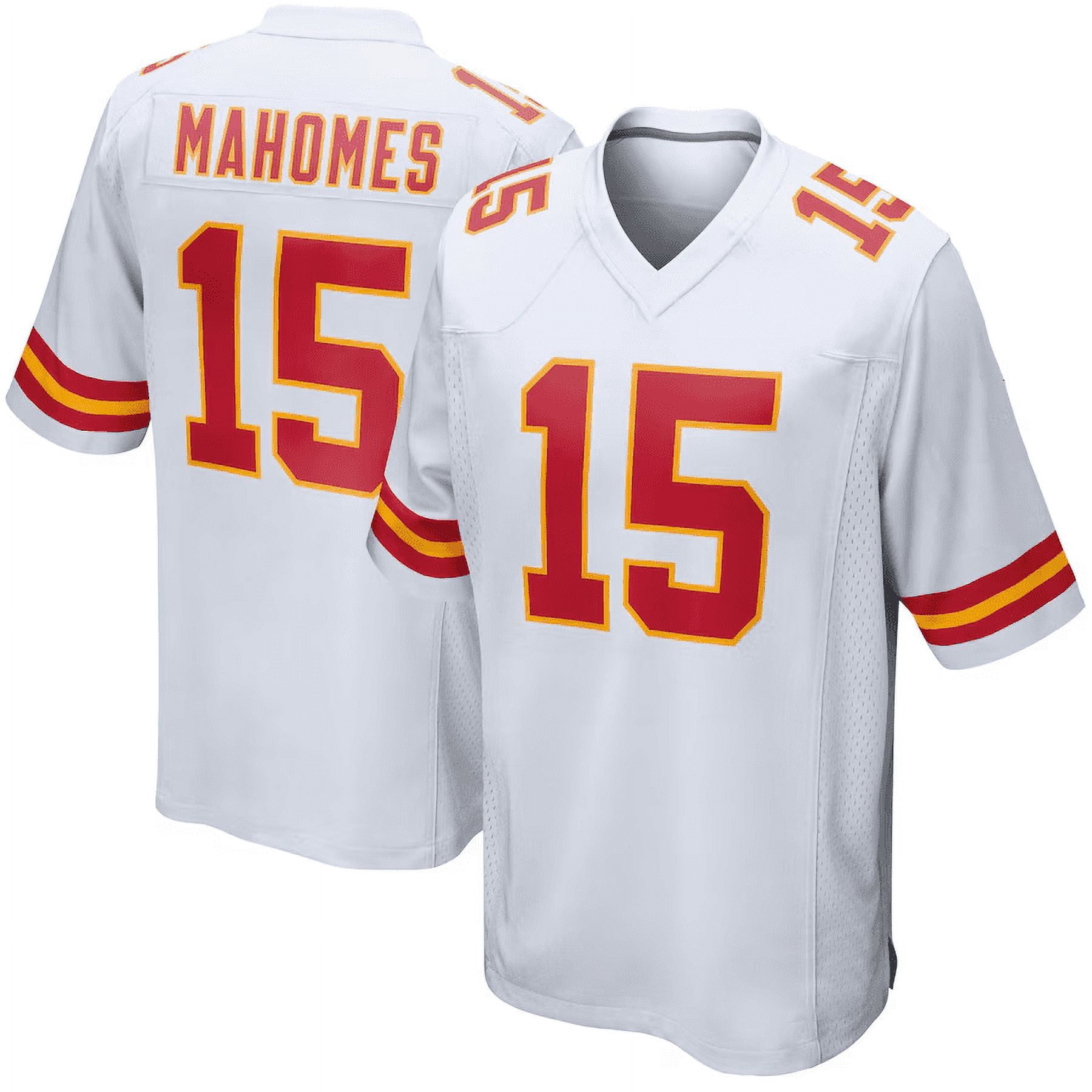 Men's Classic Chiefss Patrick Mahomes#15 Players Jersey Football Team ...