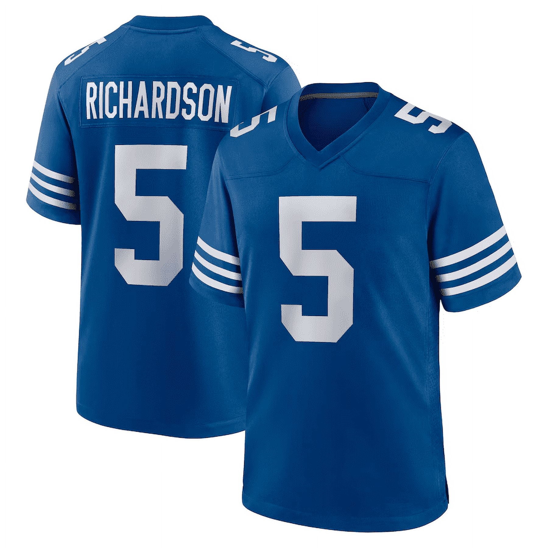 Men's Classic Colts Anthony Richardson 5 Players Jersey Football Team ...