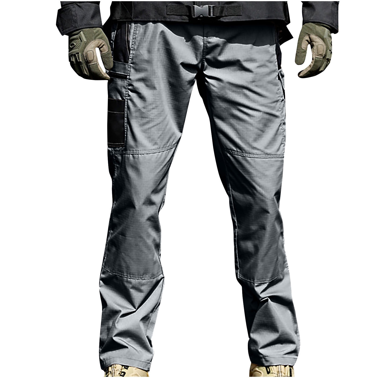 Men's Classic-FIT Pants Pocket Water Ripstop Hiking Pants Lightweight ...