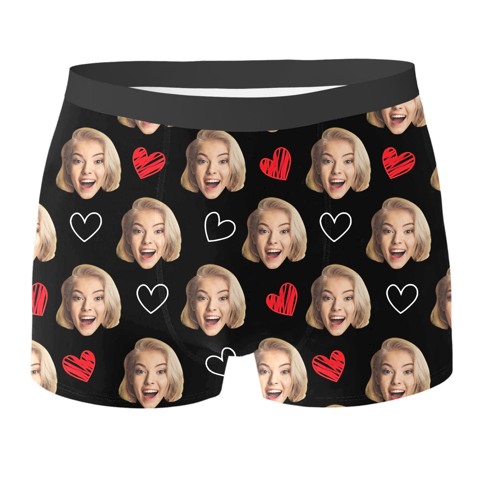 Men's Classic Fit Boxer Panties Graphic Print High Waist Briefs Panty ...