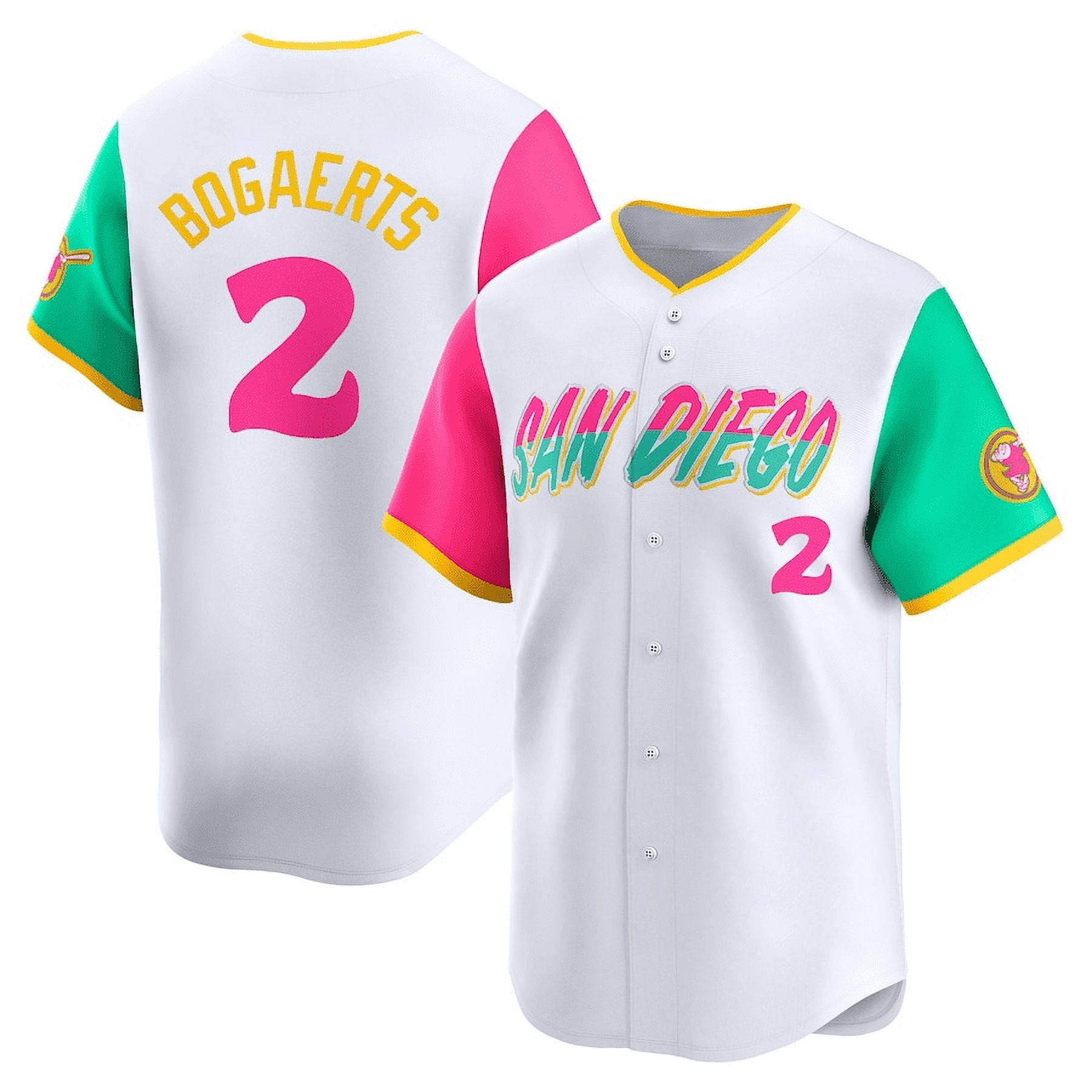 Men's Classic Season Padres Xander Bogaerts#2 Jersey Baseball Team Sewn ...